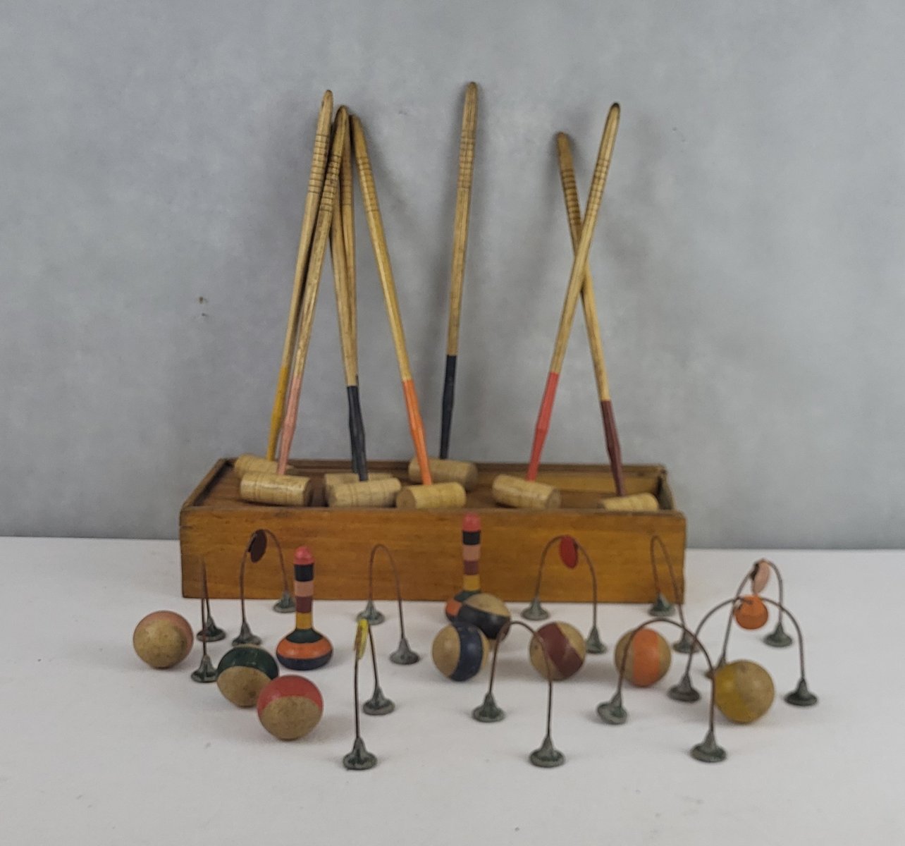 Parlor Croquet Set, 1940-50s for sale at Pamono