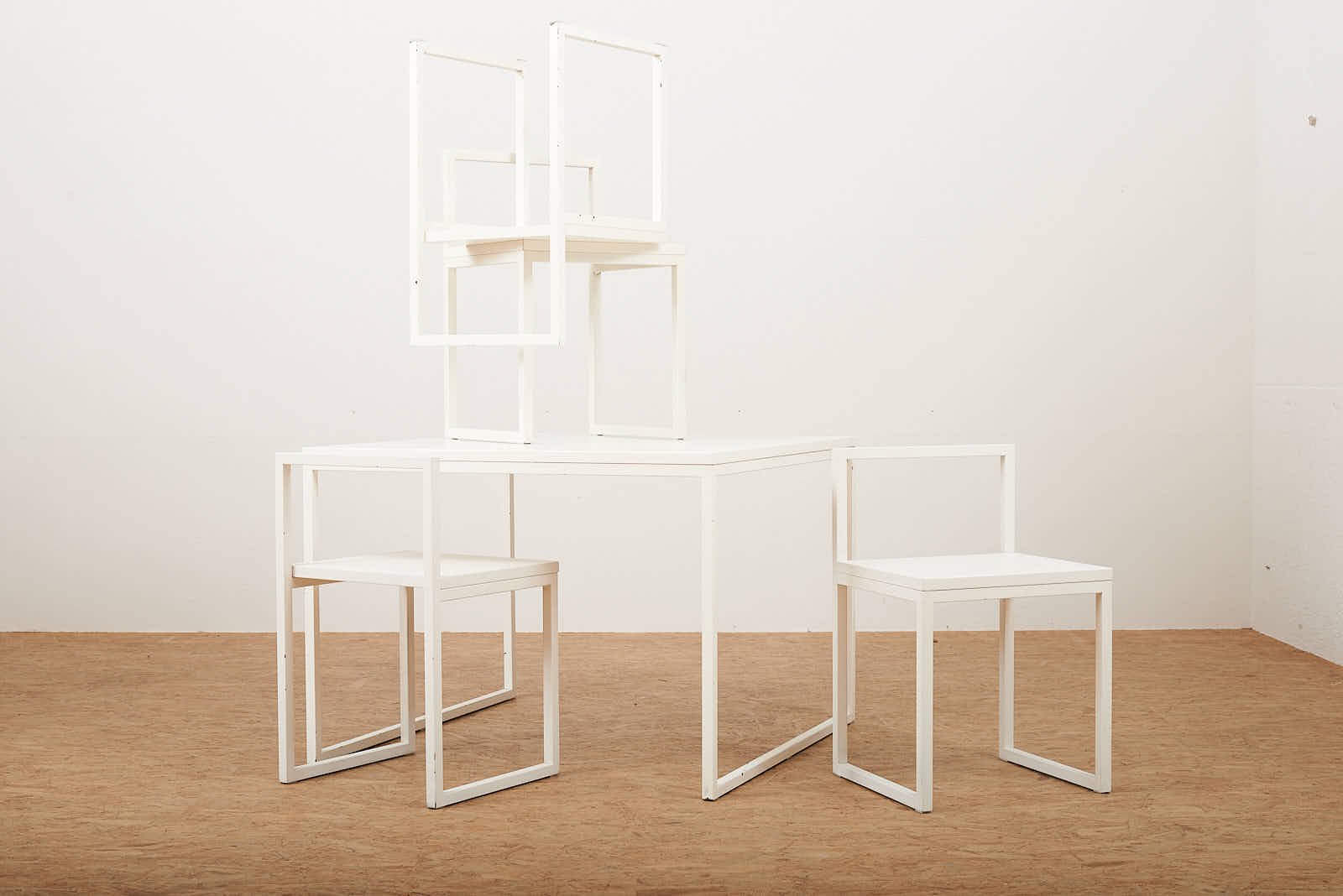 Fronzoni 64 Table Set by AG Fronzoni for Cappellini, 1964, Set of 5 for ...