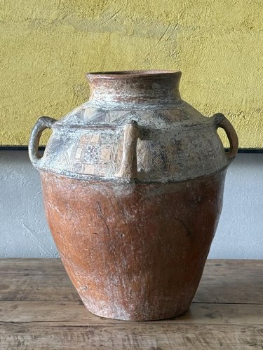 Antique Berber Clay Vase, 1800s for sale at Pamono