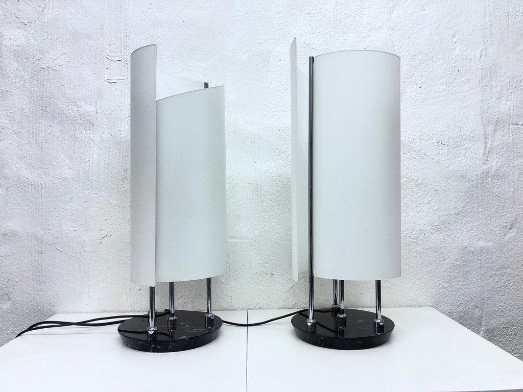 Arianna Table Lamps by Bruno Gecchelin for Oluce, 1990, Set of 2 for sale at Pamono