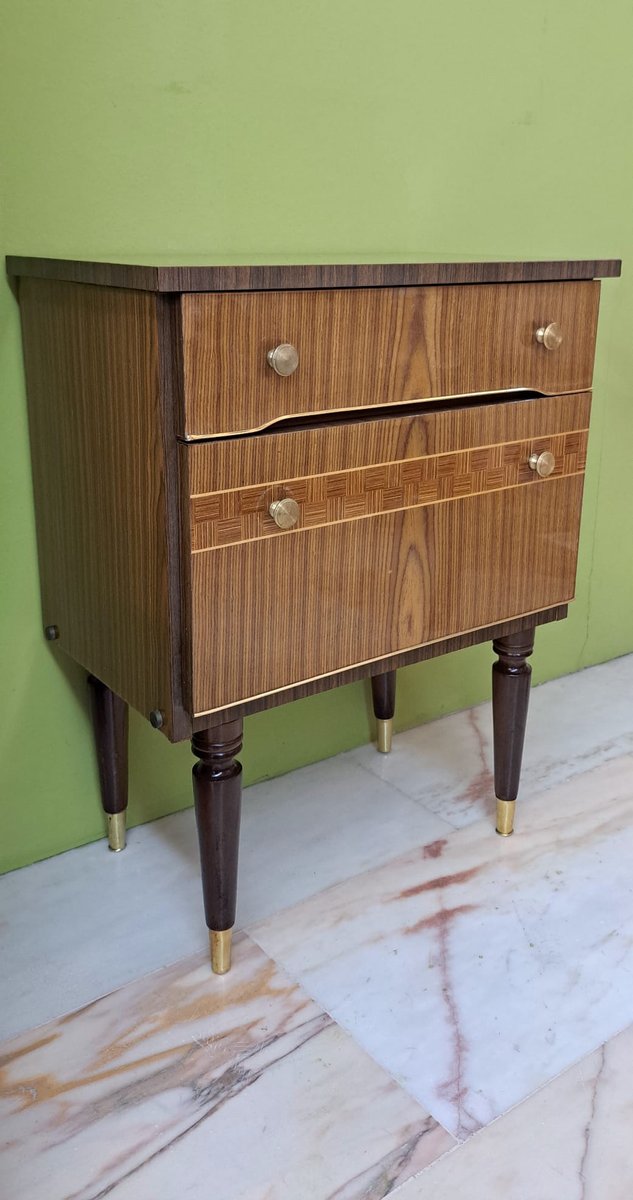 Vintage Bedside Table, 1950 for sale at Pamono