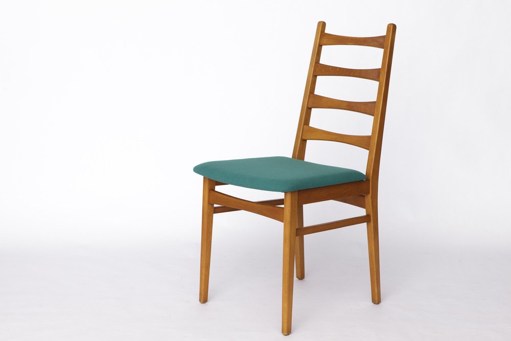 Vintage German Dining Chair with Beech Wood Frame, 1970s for sale at Pamono