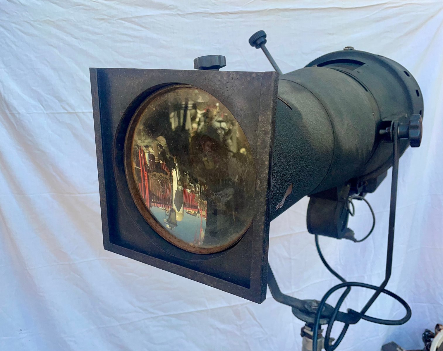 Vintage Bulls-Eye Movie Light, 1950s for sale at Pamono