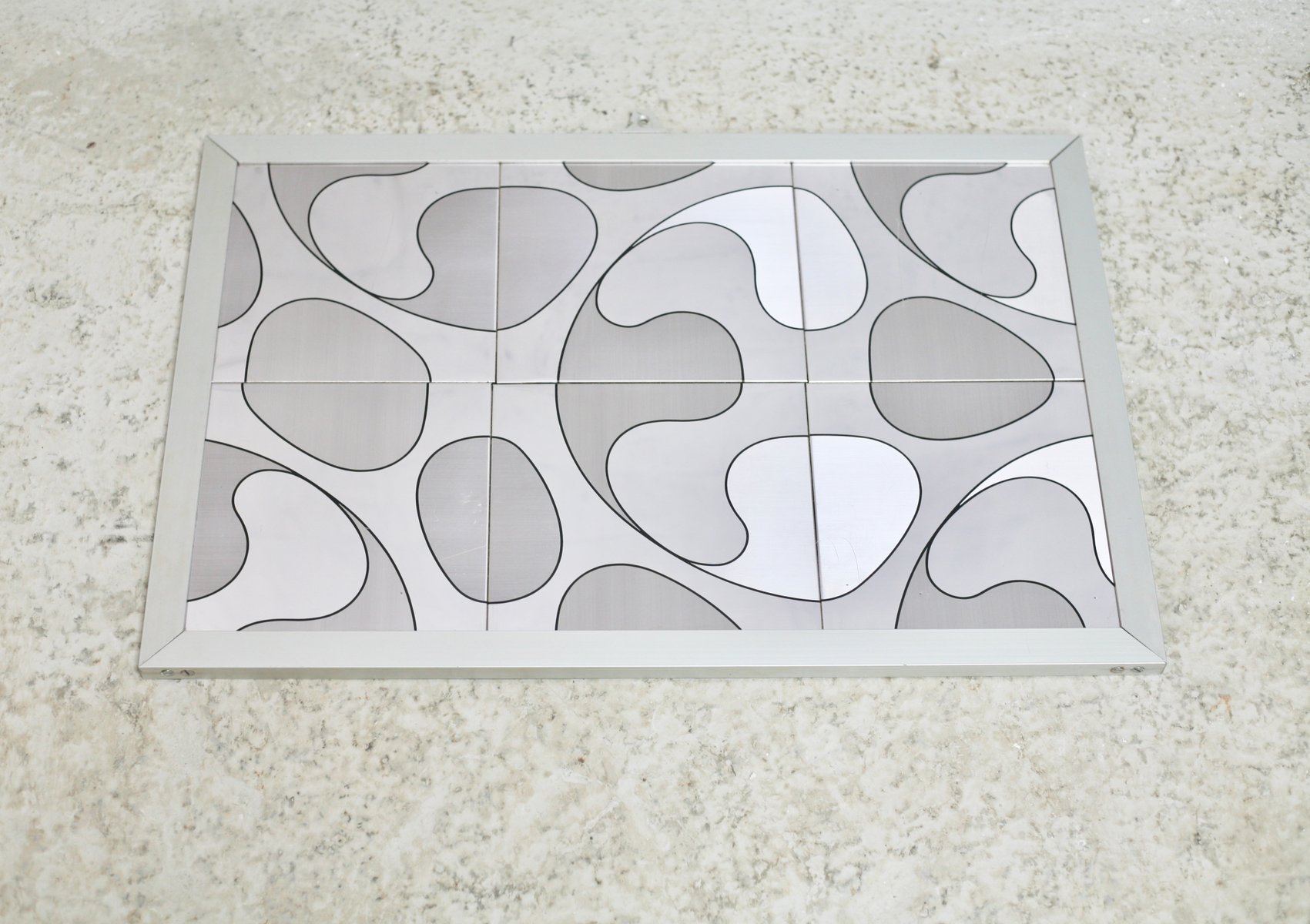 Kinetic Painting Metal Plates, 1970s for sale at Pamono