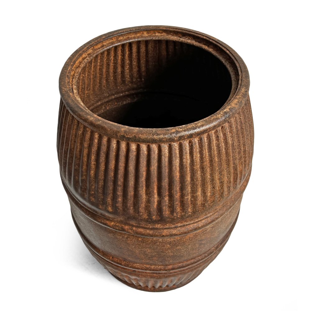 Vintage Iron Grain Barrel, 1960s for sale at Pamono