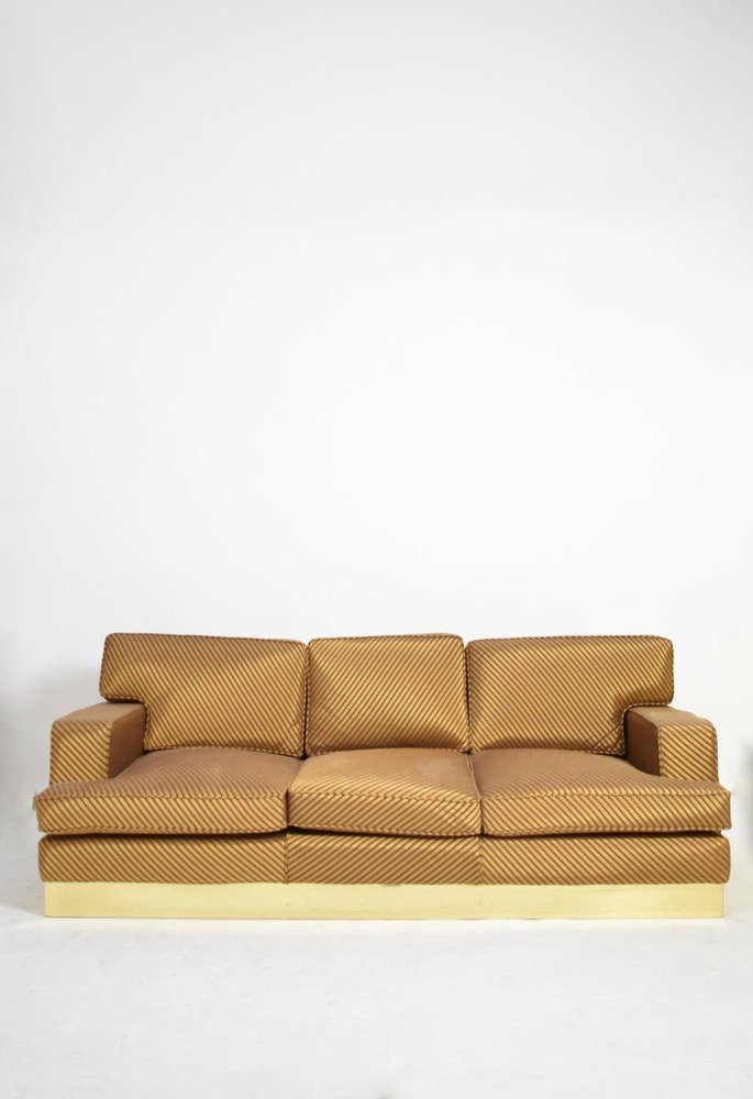 Jacques Charpentiers Style Sofa, 1970s for sale at Pamono