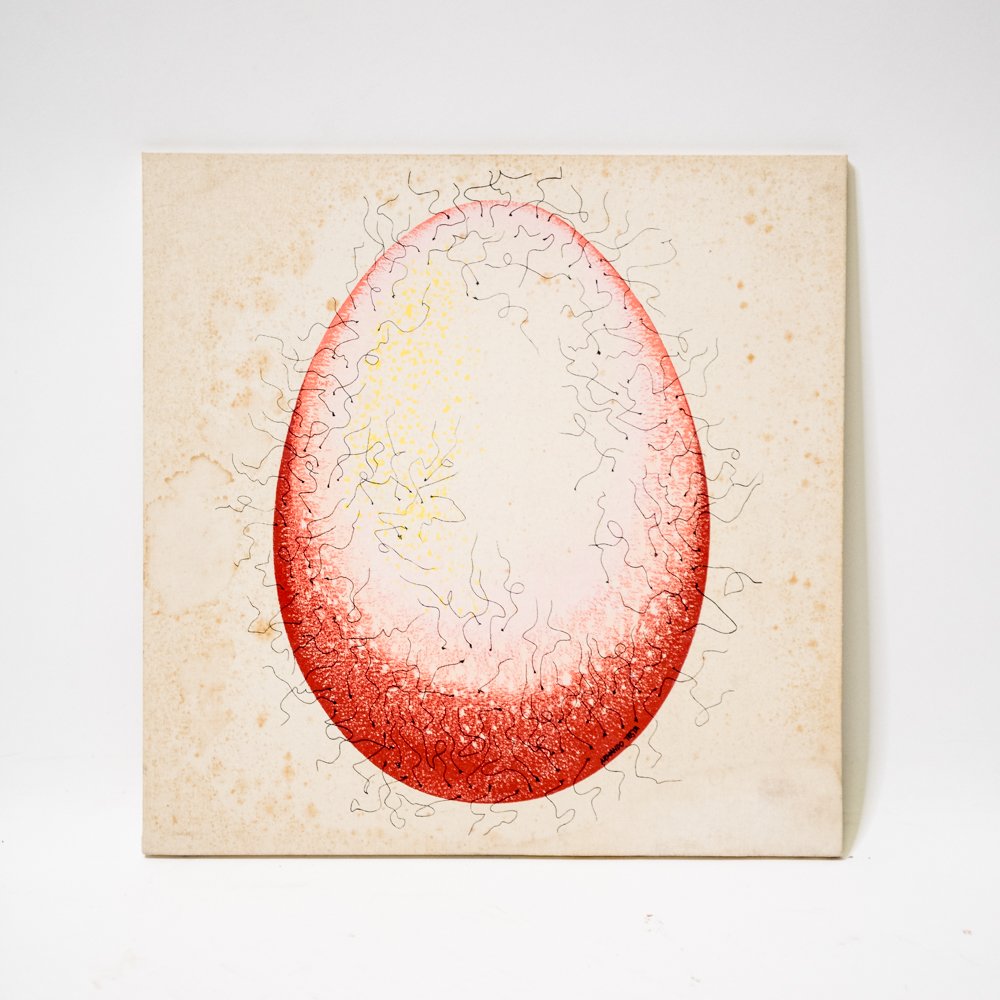 Armando Testa, Just Missing, Six-Color Screen Print, 1980s for sale at ...