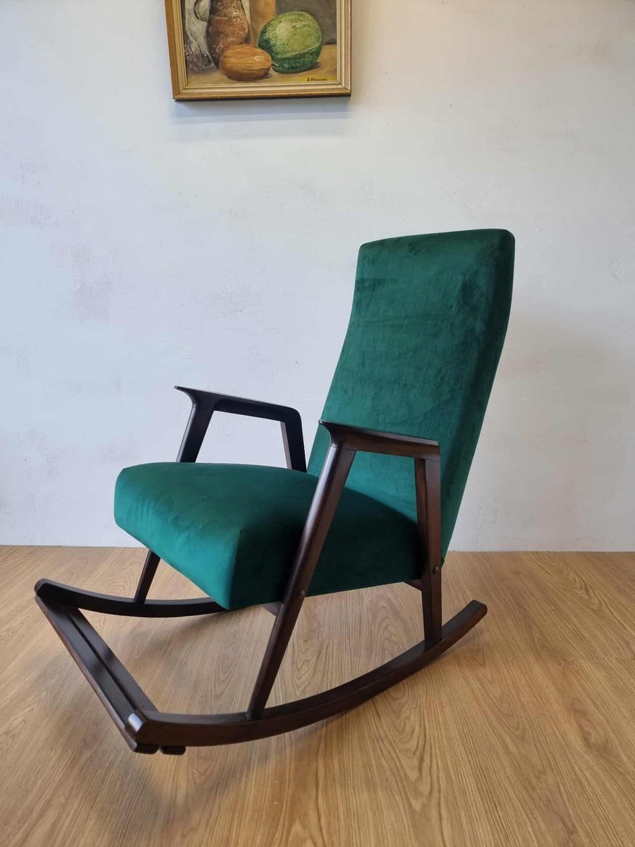 Vintage Rocking Chair, 1950s for sale at Pamono
