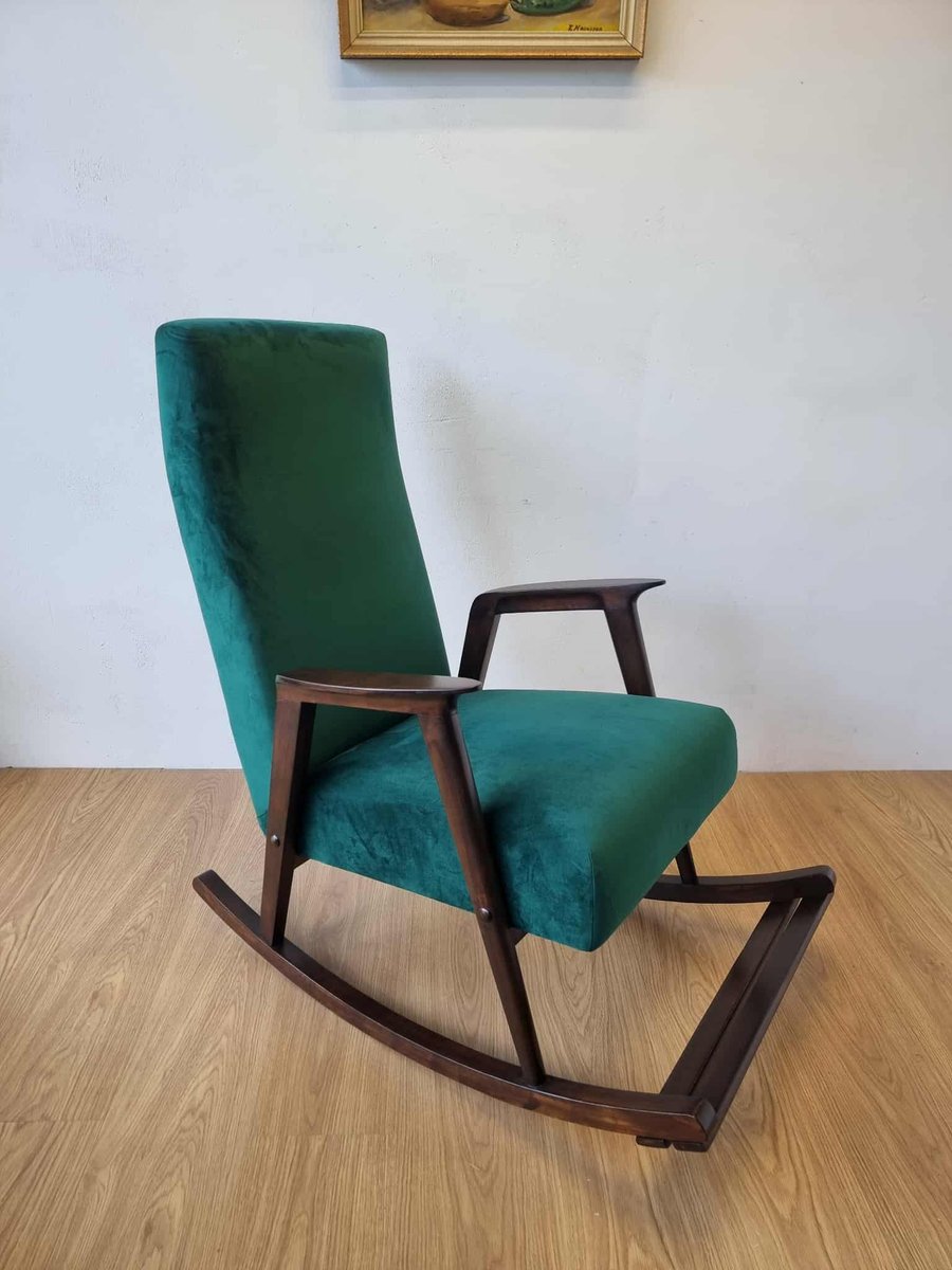 Vintage Rocking Chair, 1950s for sale at Pamono