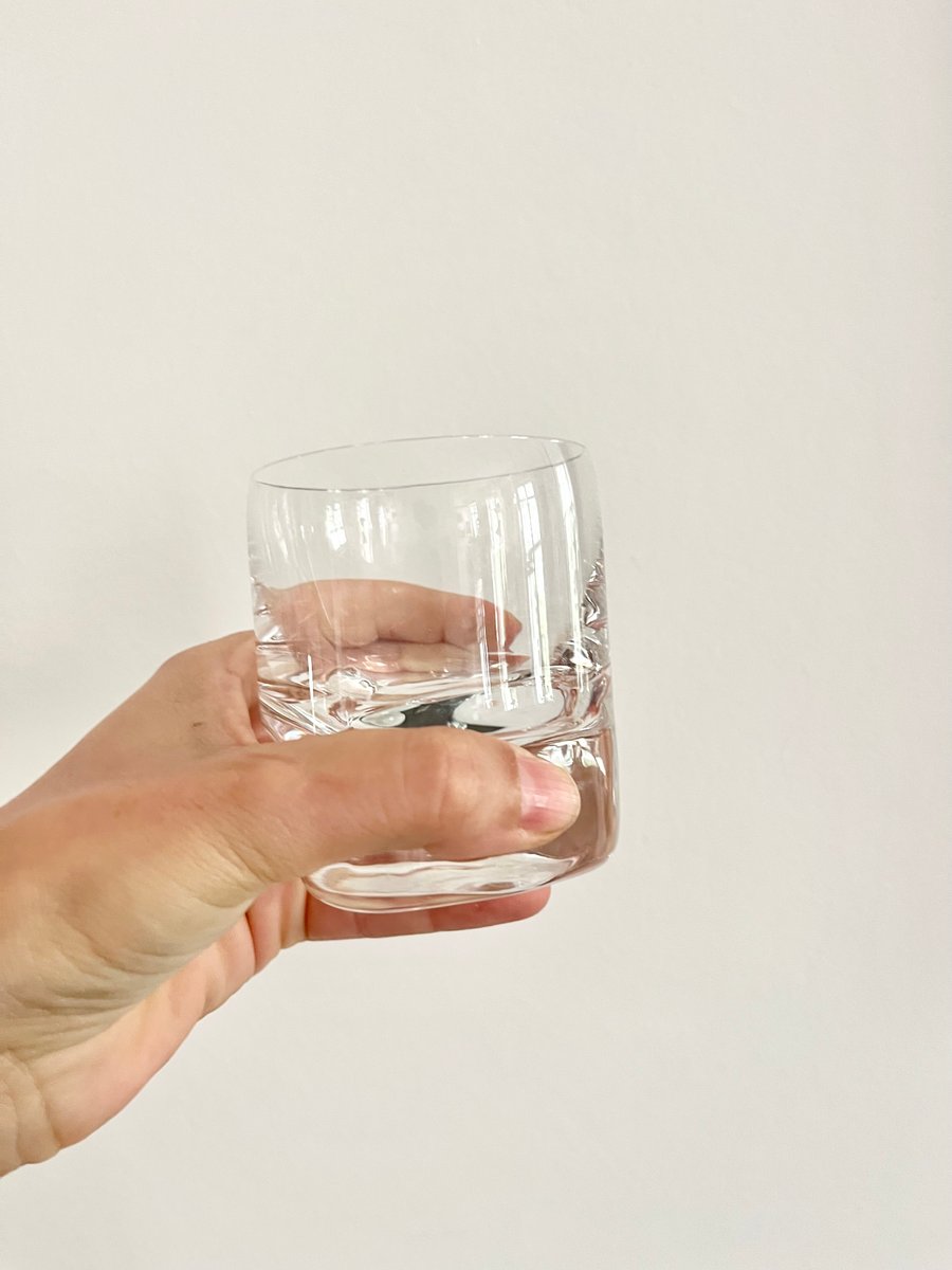 Vintage Pitagora Water Glasses by Marco Zanuso for Arnolfo Di Cambio ...