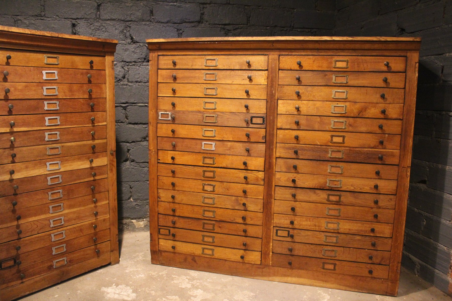 Vintage Filing Cabinet, 1920s for sale at Pamono