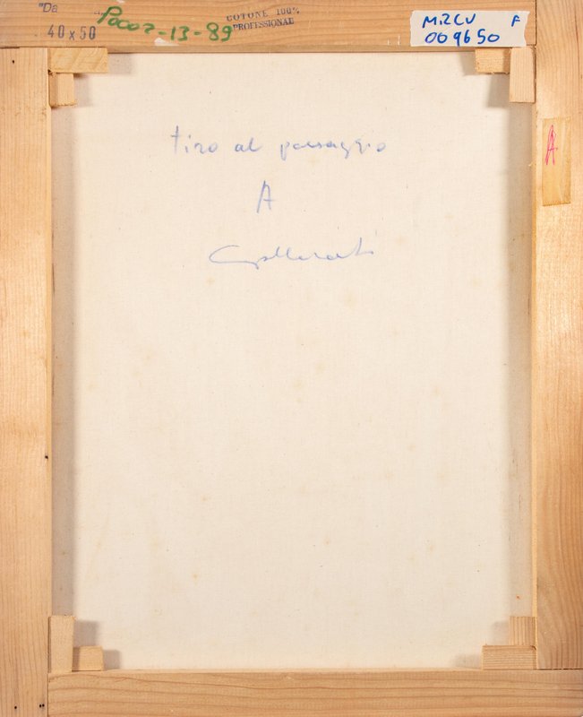 Alberto Gallerati, Landscape Shooting, Oil Painting, 1970s for sale at ...