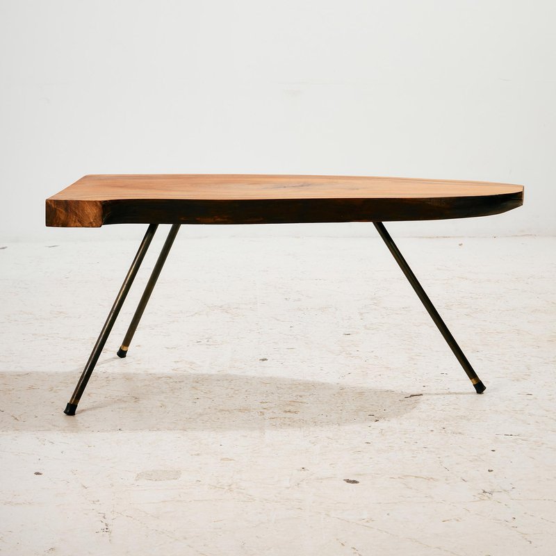 Hand-Crafted Log Coffee Table for sale at Pamono