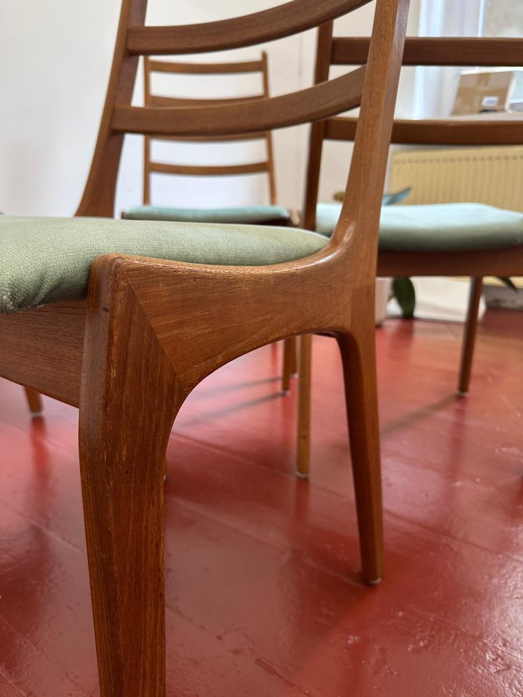 Danish Teak Dining Chairs by Korup Stolefabrik, 1960s, Set of 4 for ...