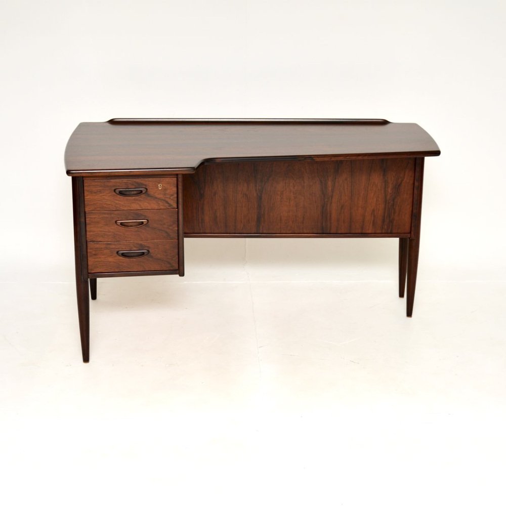 Vintage Swedish Boomerang Desk attributed to Goran Strand for Lelangs ...