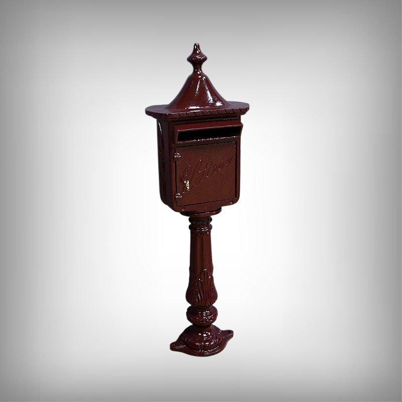 Cast Iron Mailbox from GM Gillet Castres, Late 20th Century for sale at ...