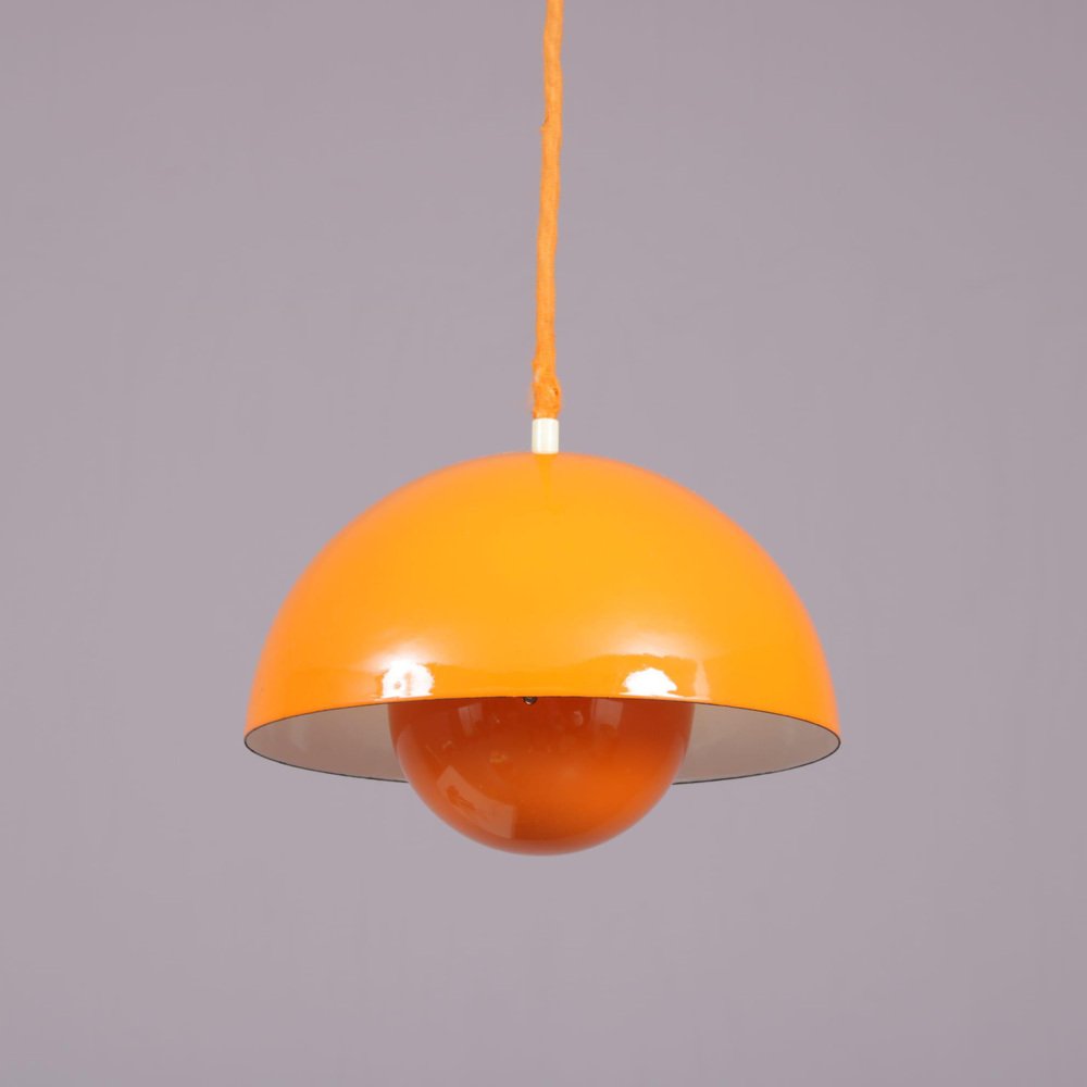 Flower Pot Hanging Lamp by Verner Panton for Louis Poulsen, Denmark ...