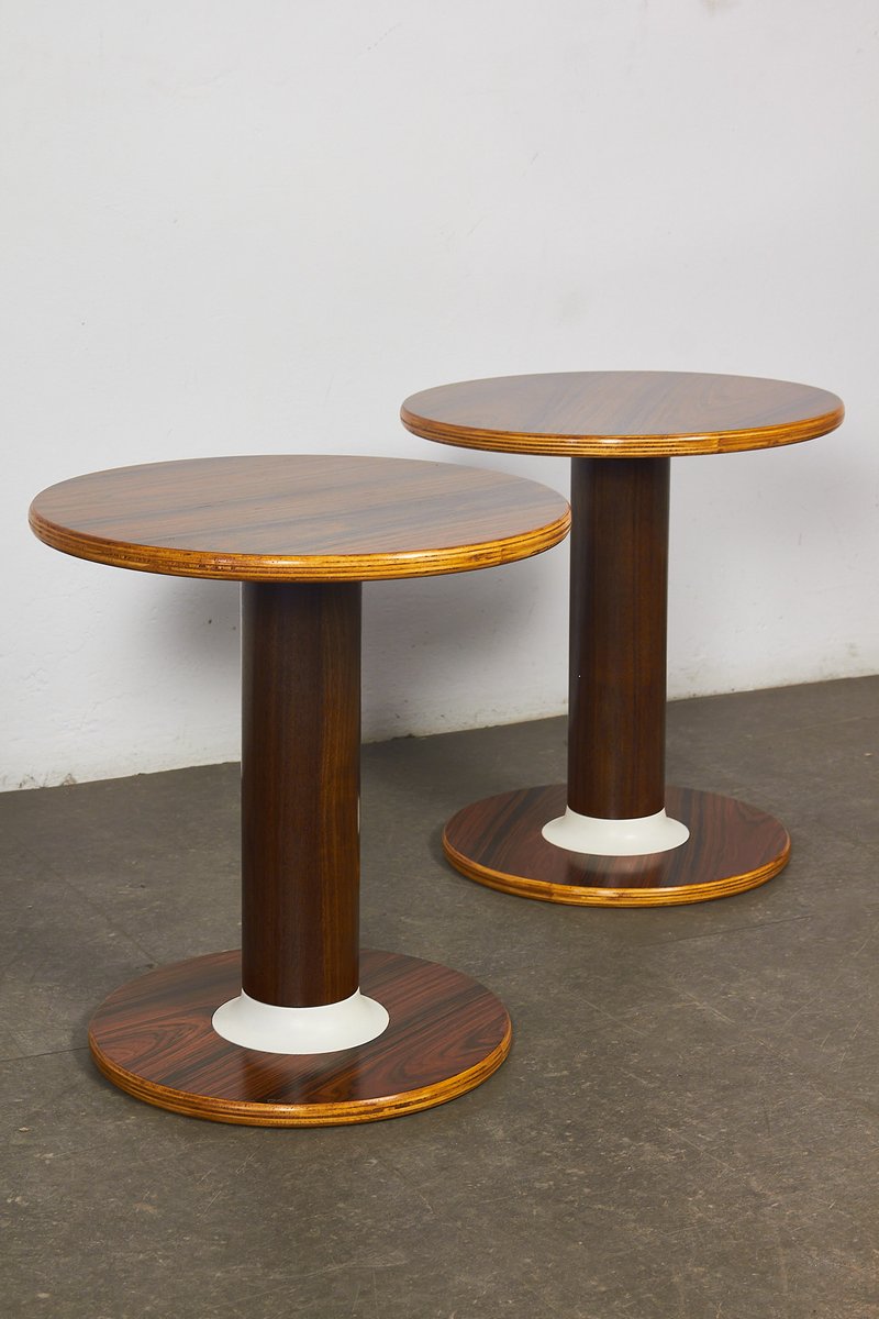 Rocchetto Coffee Table by Ettore Sottsass for Poltronova, 1960s, Set of 2 for sale at Pamono