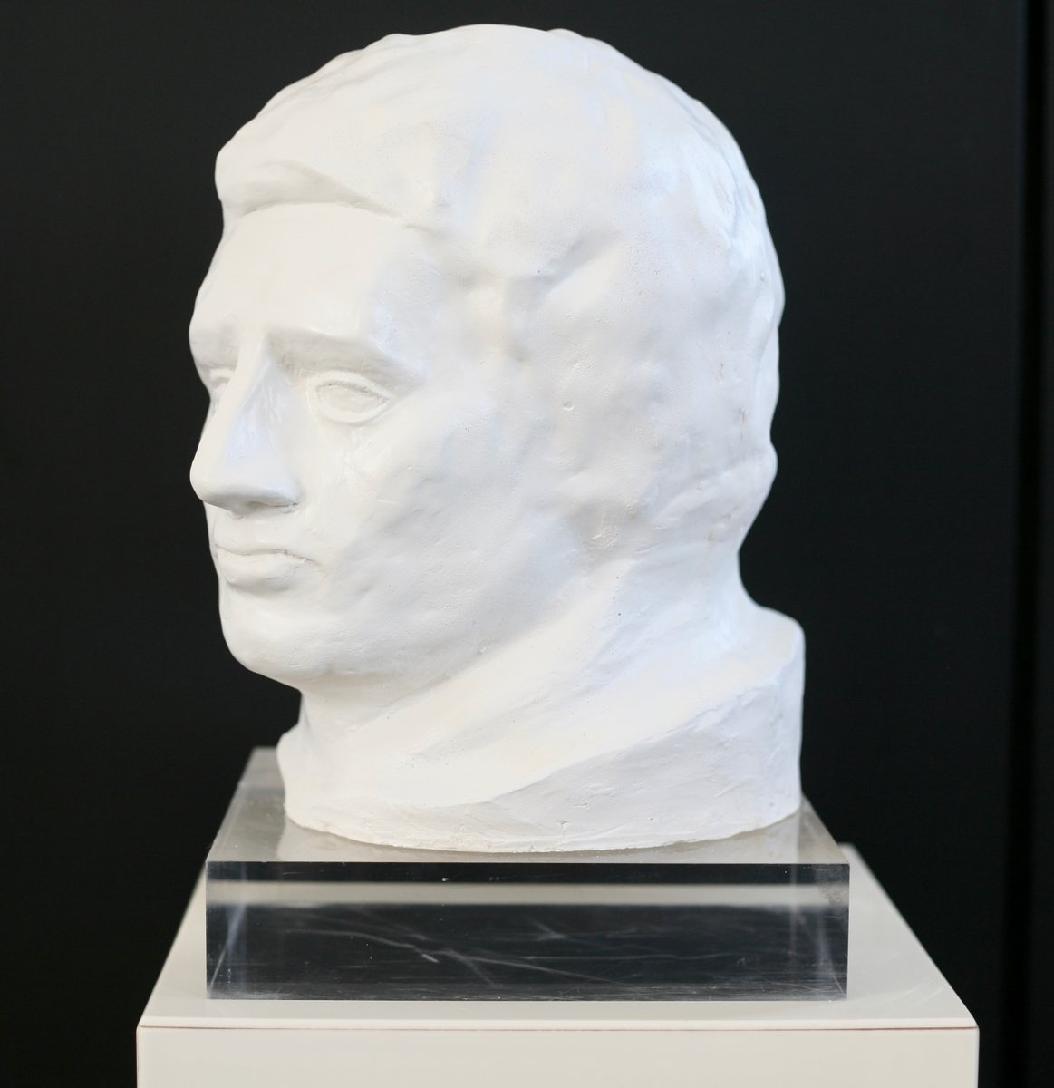 Head Sculpture, 1970s, Plaster for sale at Pamono