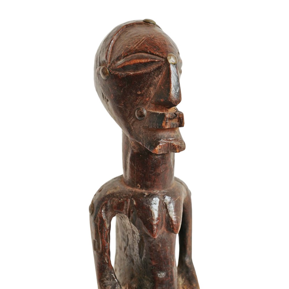 Antique Songye Female Figure in Wood for sale at Pamono