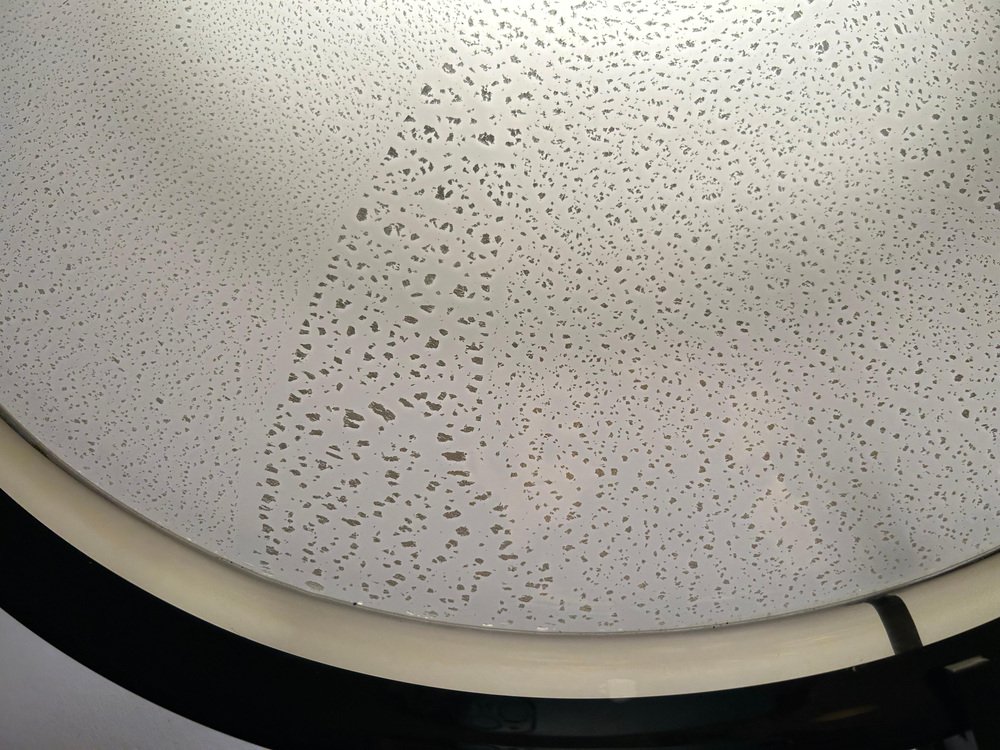 Large Murano Milky Way Ceiling Light, 1980s for sale at Pamono