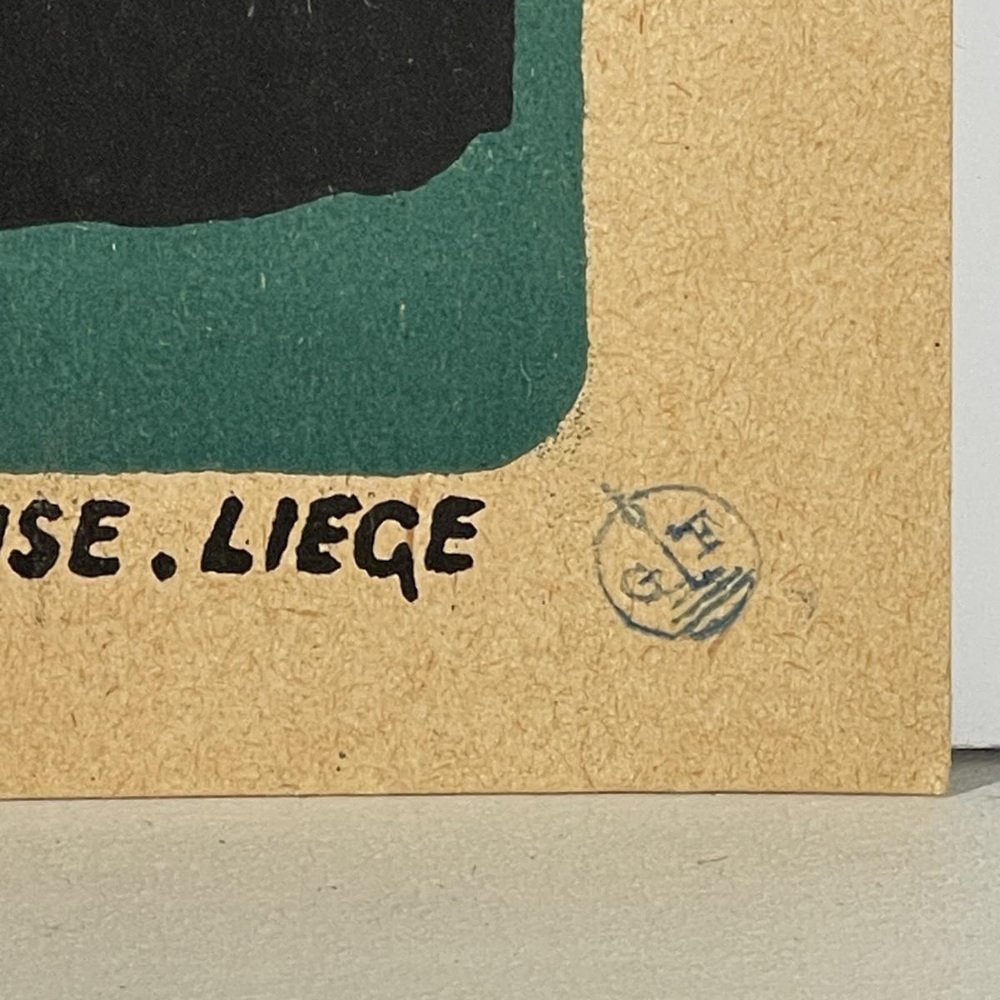 Art Nouveau Buy the Flower of Discreet Help Lithograph Poster by Émile ...