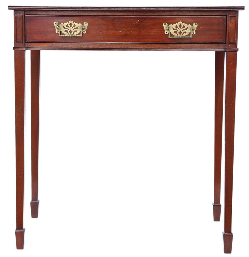 Georgian Revival Mahogany Writing Desk, 1880s-1900s for sale at Pamono