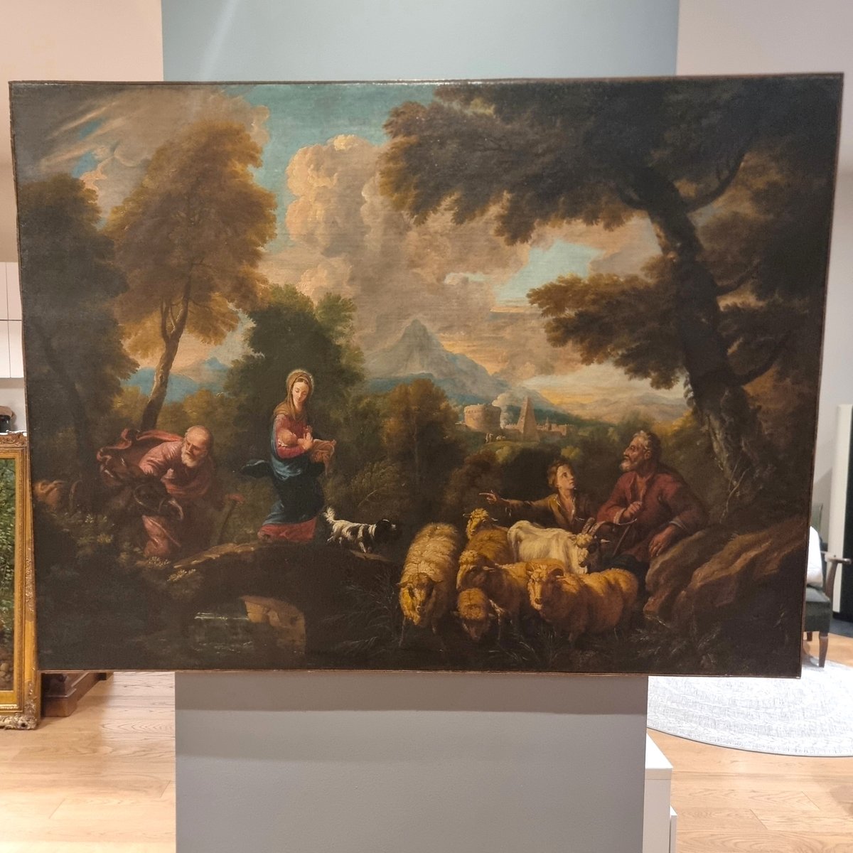 Philipp Peter Roos, Flight Into Egypt, 1680, Oil on Canvas for sale at ...