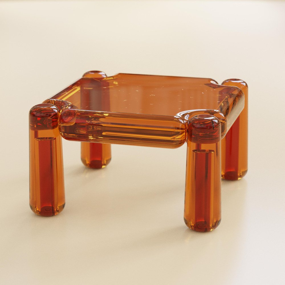 Candy Squared Coffee Table by Luis Gimeno for sale at Pamono