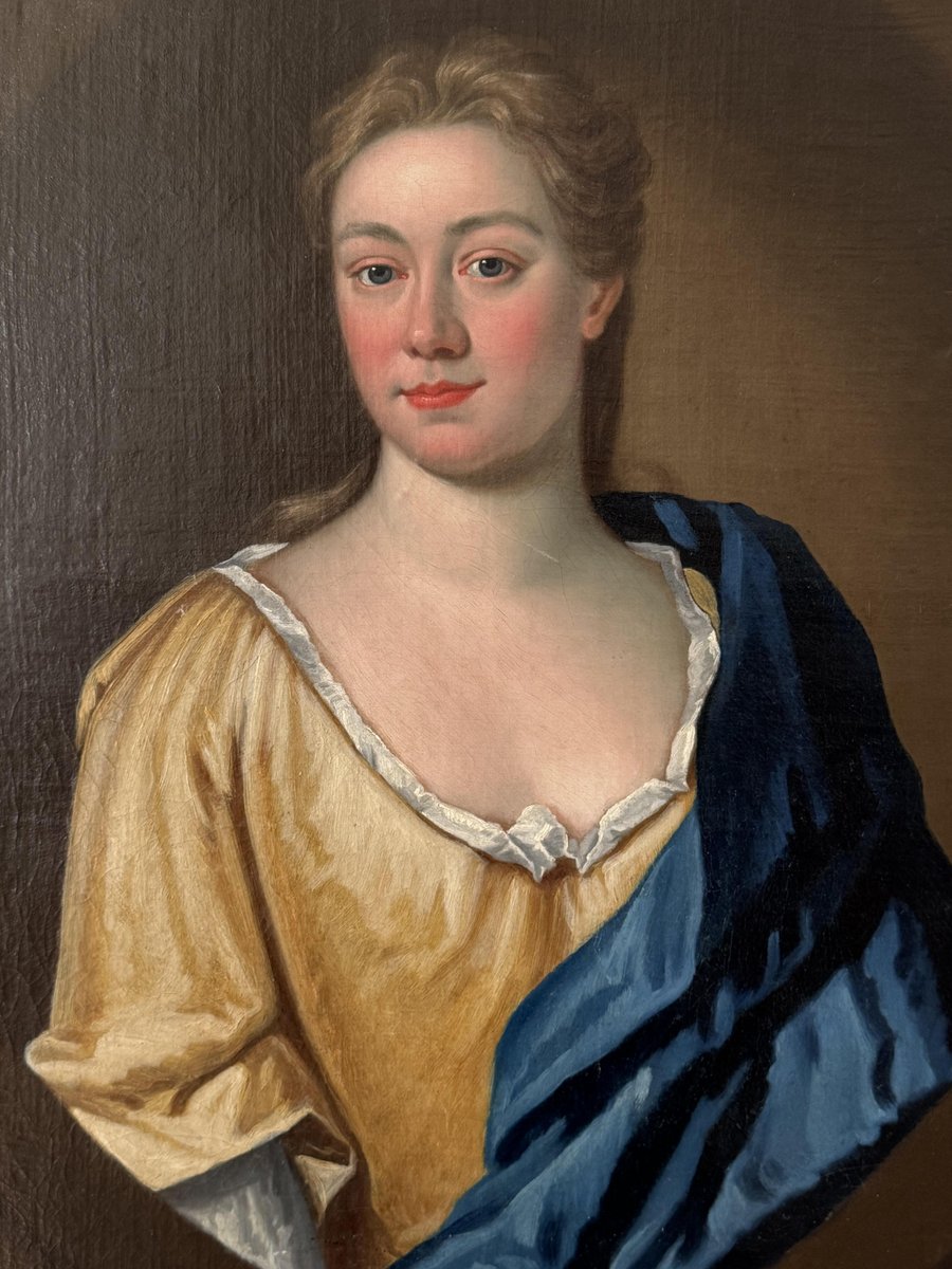 Portrait of a Lady of Quality, 1720-1750, Oil on Canvas for sale at Pamono