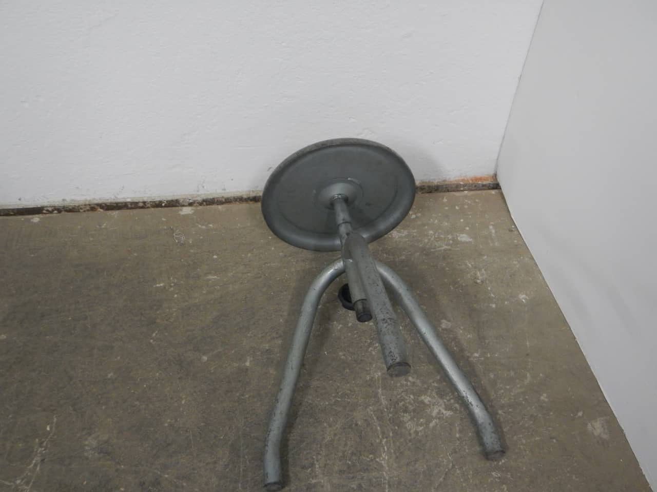 Vintage Iron Stool, 1950 for sale at Pamono