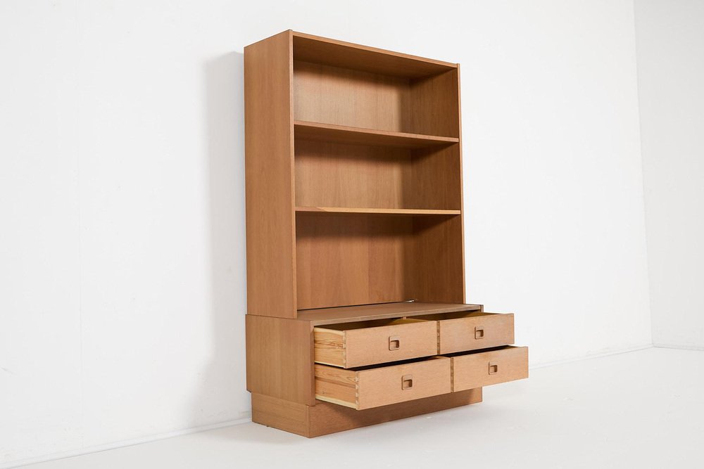 Danish Cabinet Bookcase by Poul Hundevad, 1970s for sale at Pamono