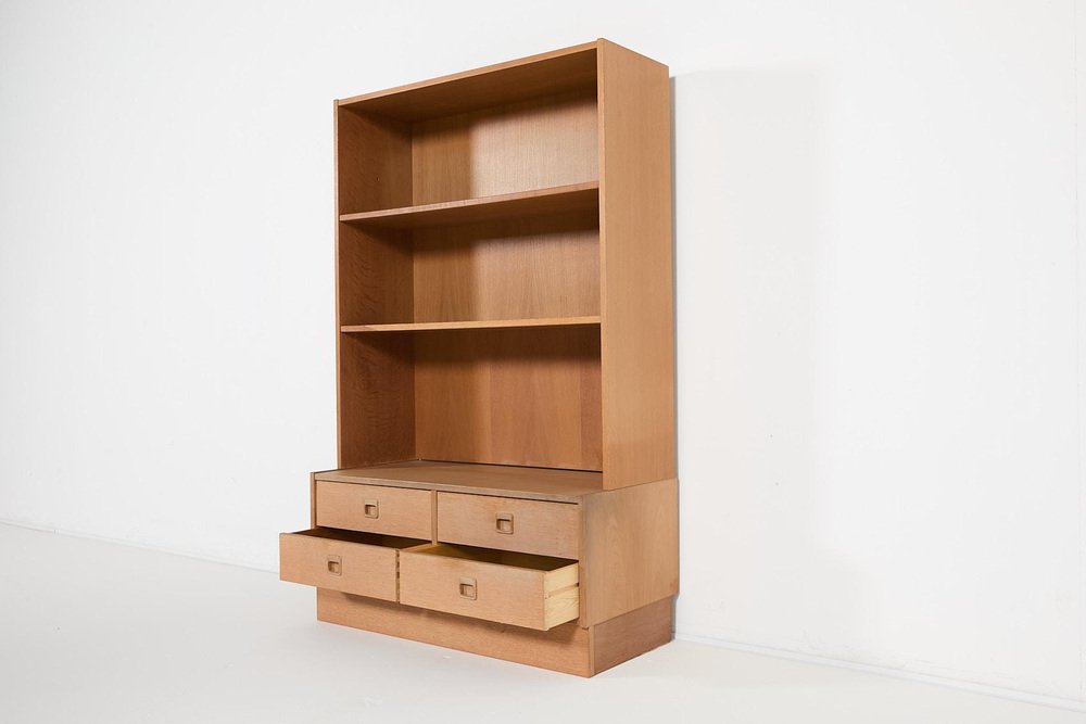 Danish Cabinet Bookcase by Poul Hundevad, 1970s for sale at Pamono