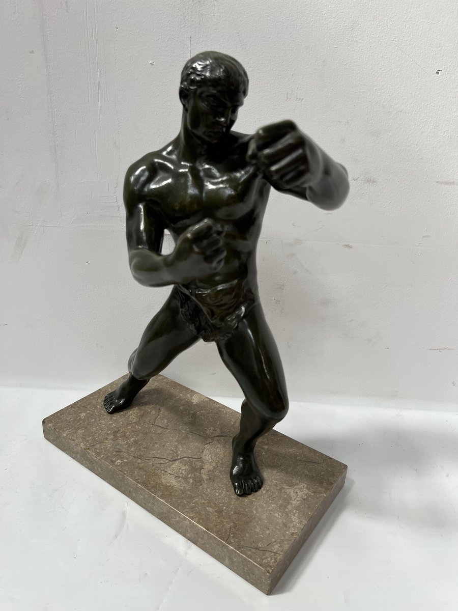 The Boxer Bronze Group, 20th Century for sale at Pamono