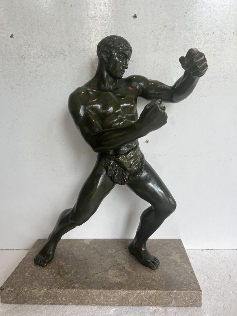 The Boxer Bronze Group, 20th Century for sale at Pamono