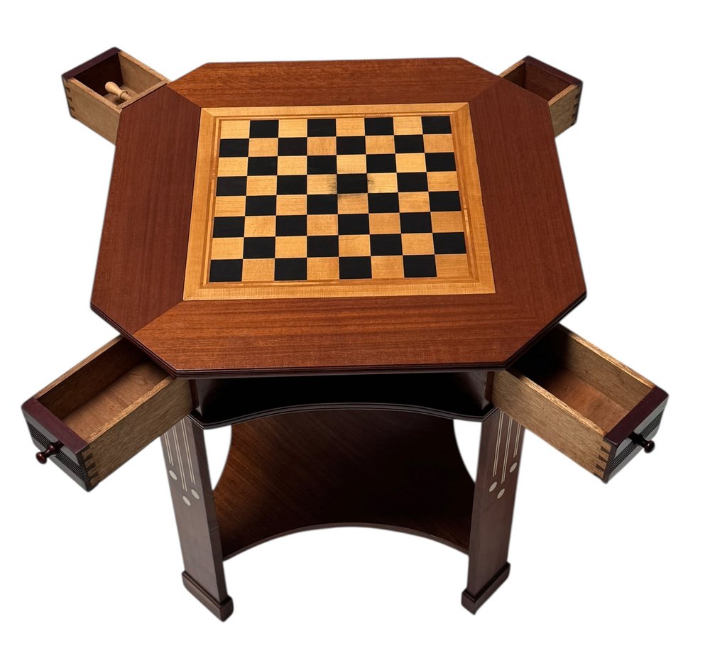 Antique Game Table, 1900s for sale at Pamono