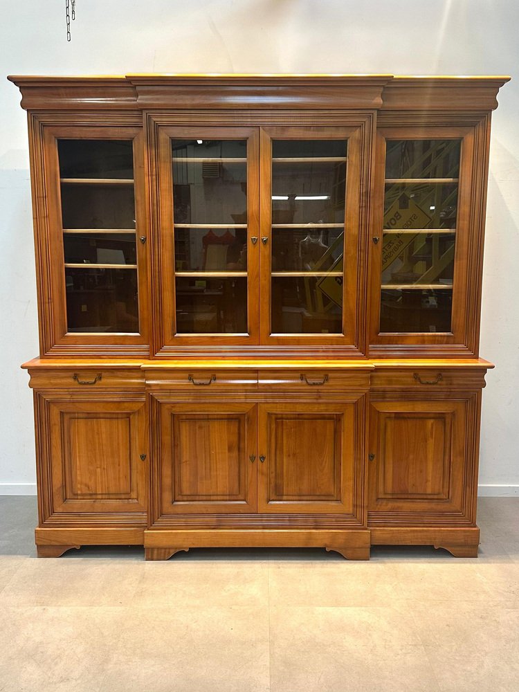 Large Display Cabinet in Wood for sale at Pamono