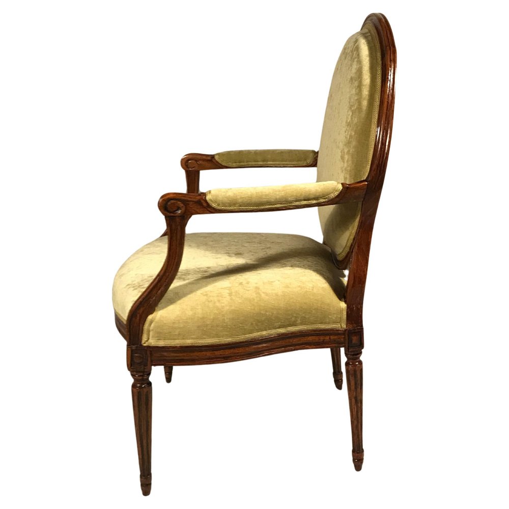 Louis XVI Armchairs, 1780, Set of 2 for sale at Pamono
