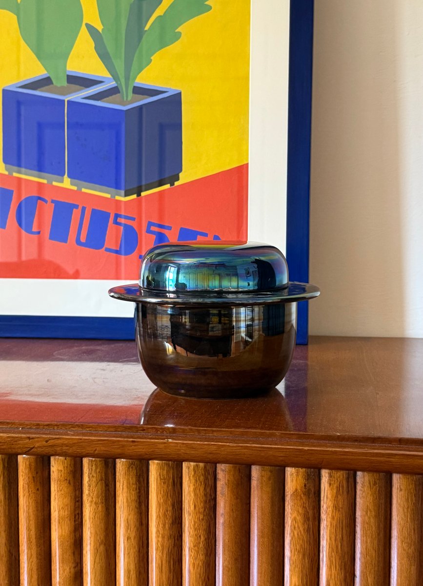 Mid-Century Modern Iridescent Ceramic from Paoli, Italy, 1970s for sale ...