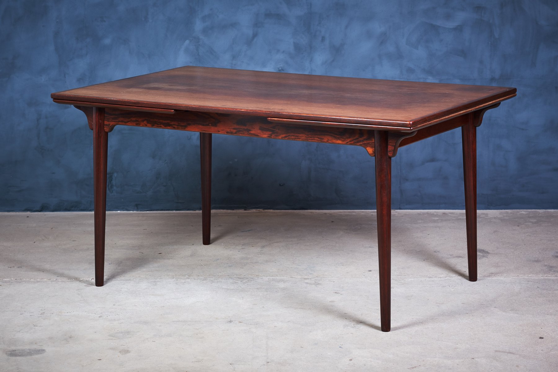 Rosewood Dining Table by Gunni Omann for Omann Jun Møbelfabrik, 1960s ...