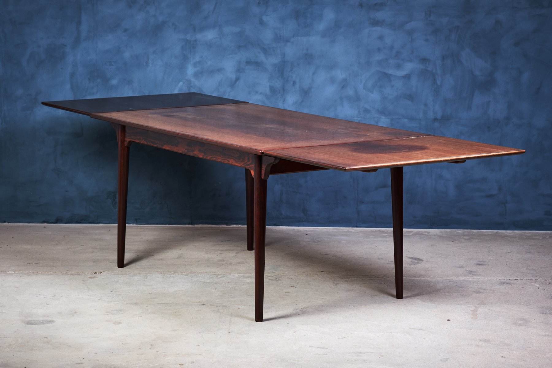 Rosewood Dining Table by Gunni Omann for Omann Jun Møbelfabrik, 1960s ...