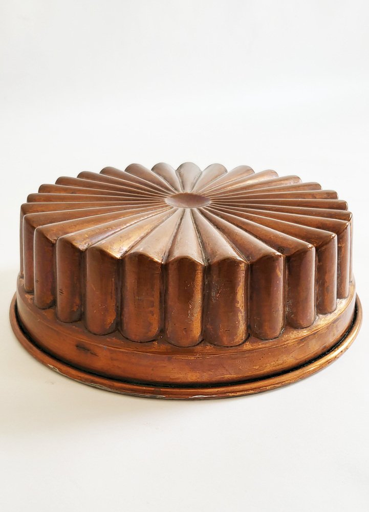 Antique Copper Cake Mold, 1800s for sale at Pamono