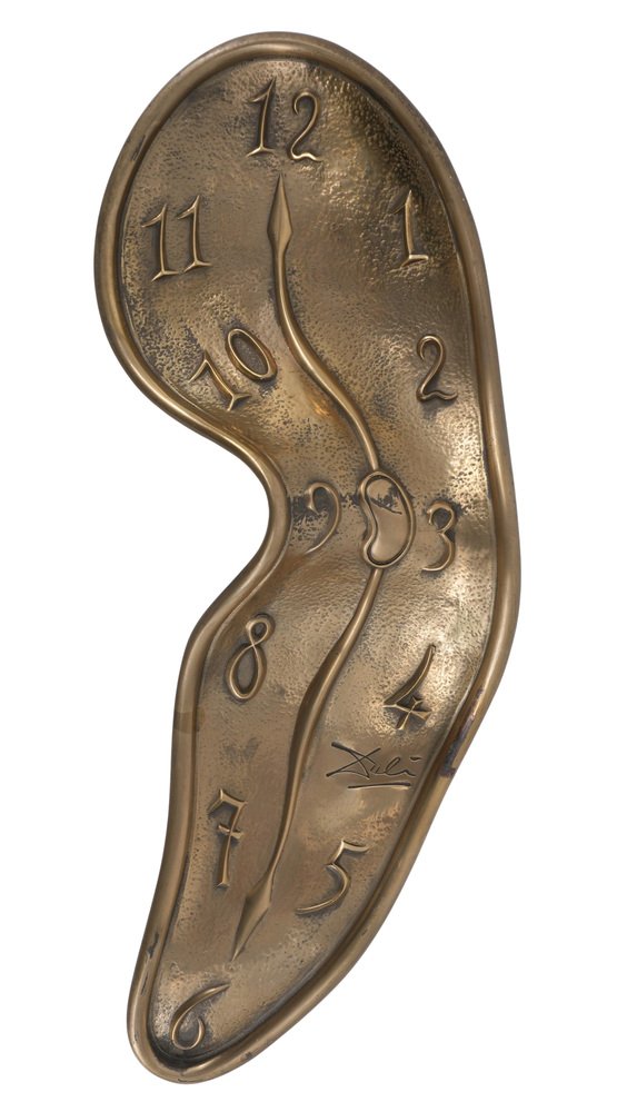 Salvador Dali, The Soft Watch, 1970, Bronze bei Pamono kaufen