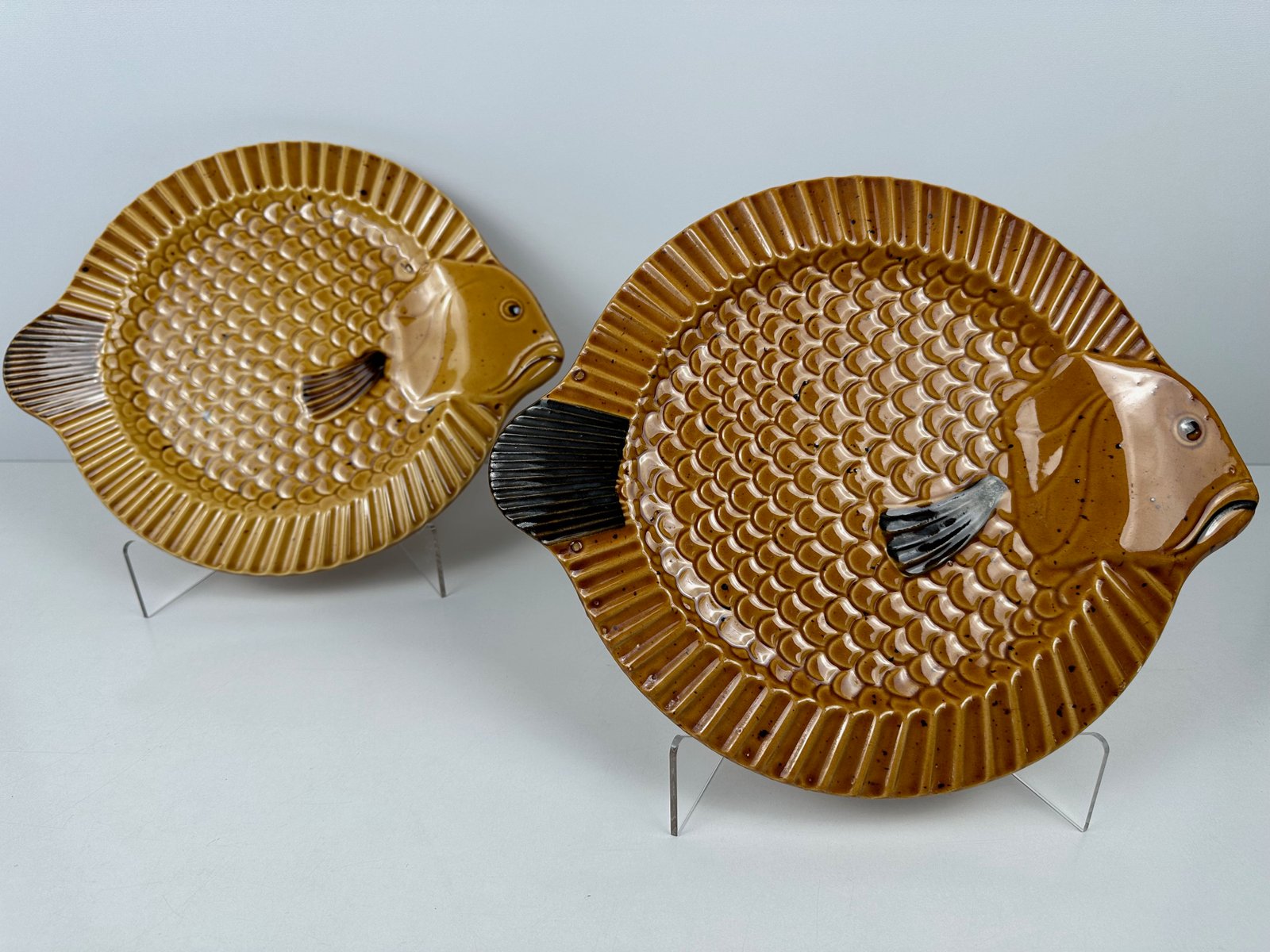 Vintage Gallo Neptuno Fish Plates from Villeroy & Boch, 1970s, Set of 2 ...