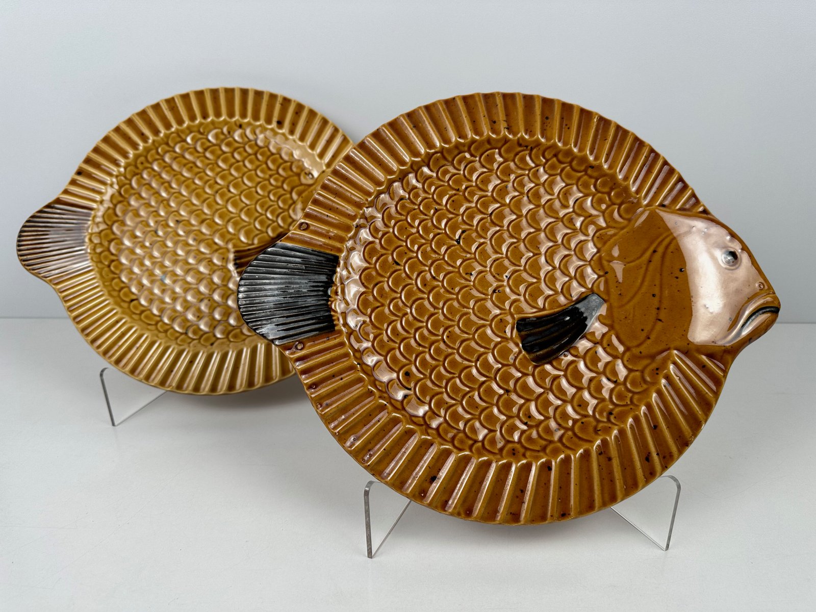 Vintage Gallo Neptuno Fish Plates from Villeroy & Boch, 1970s, Set of 2 ...