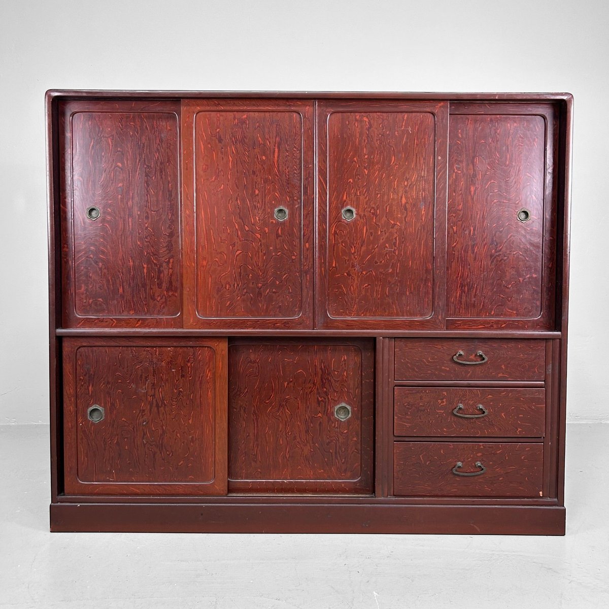 Mid-Century Japanese Cha Tansu Tea Cabinet, 1950s for sale at Pamono