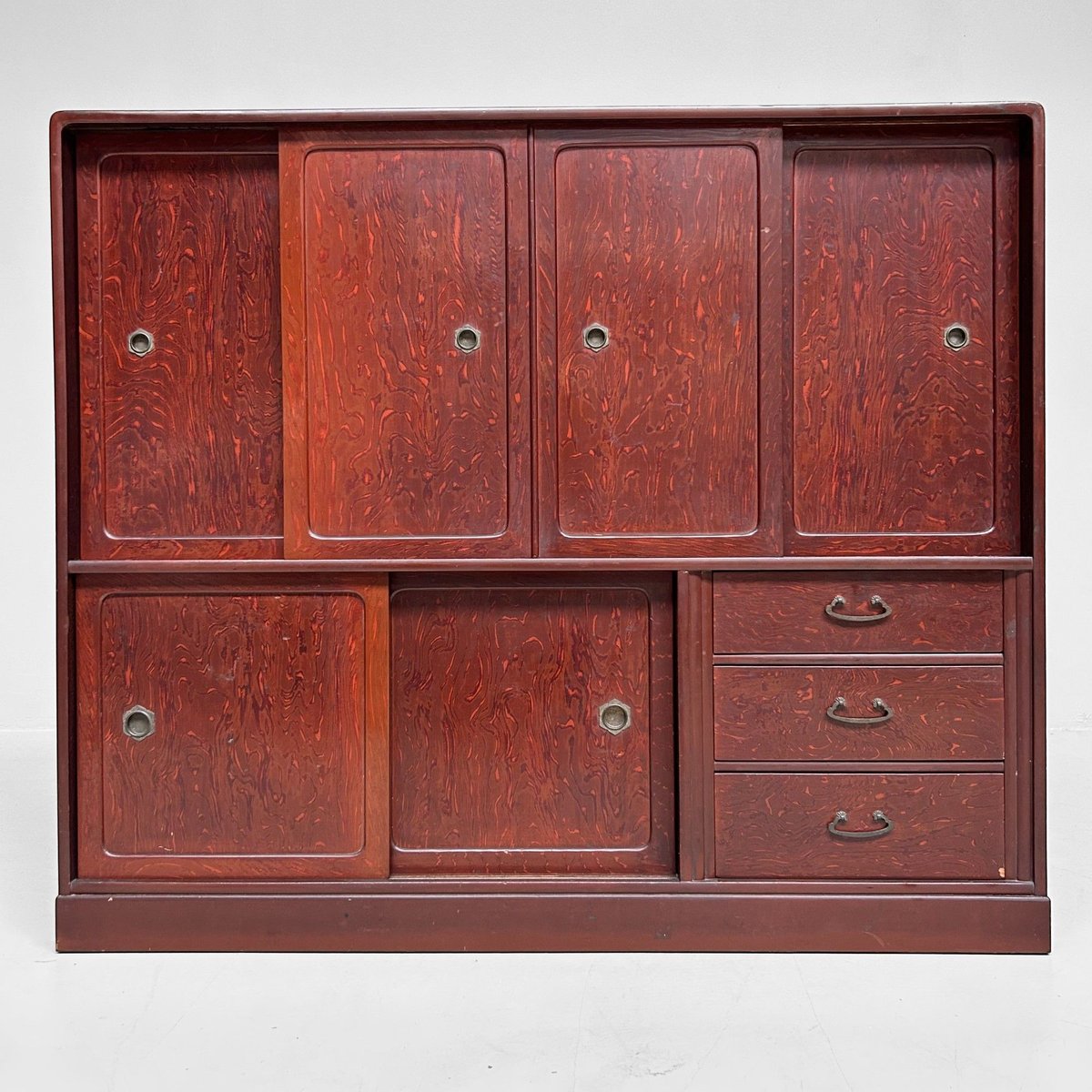 Mid-Century Japanese Cha Tansu Tea Cabinet, 1950s for sale at Pamono