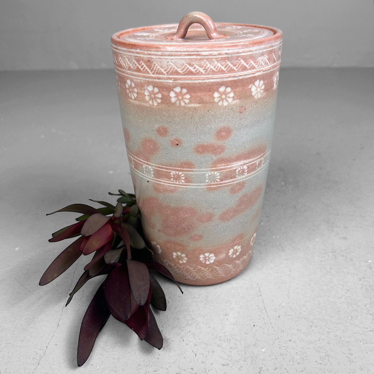 Japanese Hoso-Mizusashi Water Jar by Yohei Nakamura, 1970s for sale at ...