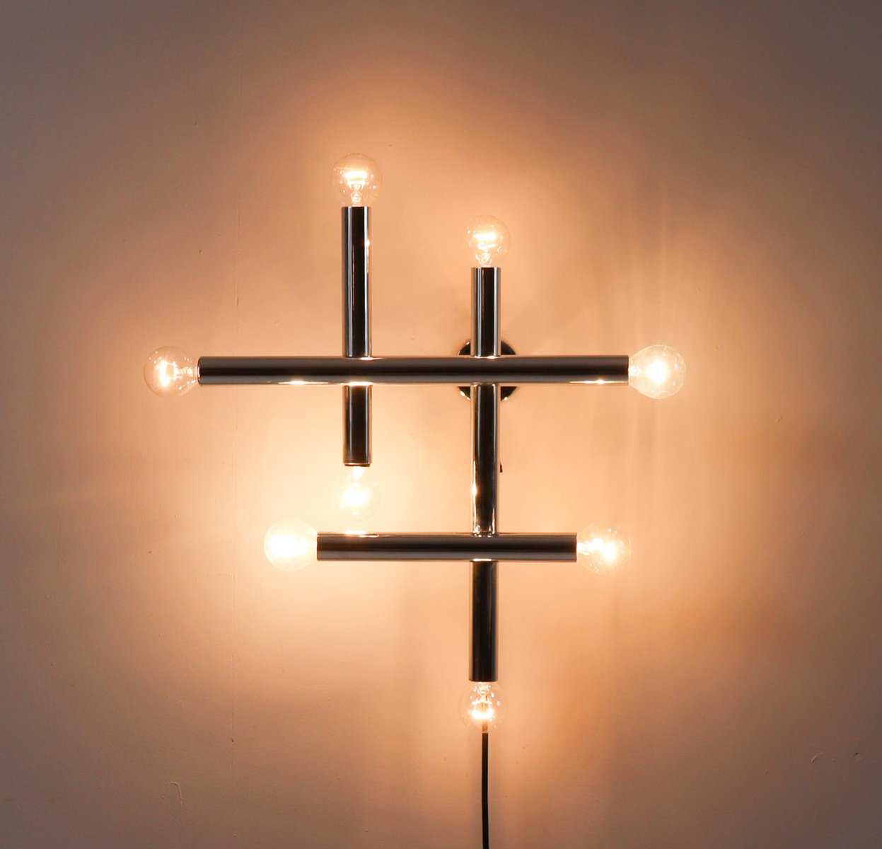 Mid-Century Modern Wall Lam by Temde, Germany, 1970s for sale at Pamono