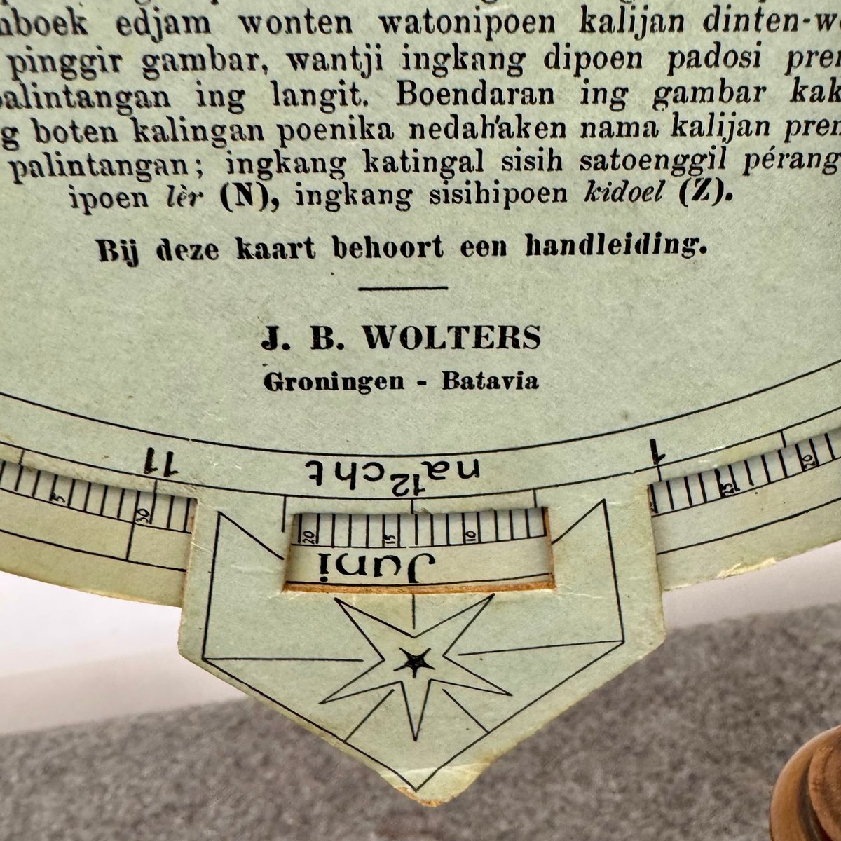 Dr. Vissers Rotating Celestial Map for Wolters Editore, 1890s for sale ...